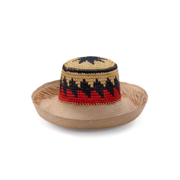 GREENPACHA | Accessories | New Greenpacha Sunset Straw Hat In Multi ...